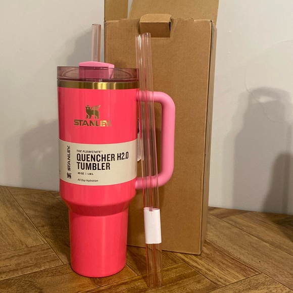 Stanley | Dining | Stanley Pink Parade Quencher 4 Oz Tumbler | Poshmark